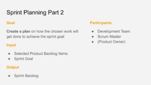 How to Facilitate an Engaging Sprint Planning 2 | Lutz Mueller